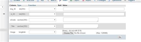 Display The Image Inserted In Mysql Using Php And Javascript Stack