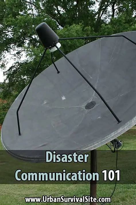 Disaster Communication 101 Urban Survival Site