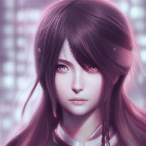 Manga Girl Portrait Cyberpunk Intricate Elegant Highly Detailed Digital