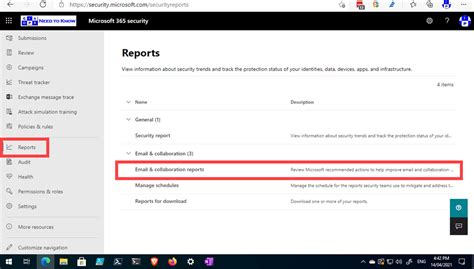 Email Filtering Reports Ciaops
