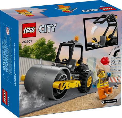 Lego City Construction Steamroller Toy Playset Regalo Divertido Juego