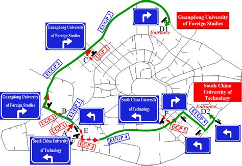 Optimisation Result Of Guiding Paths With The Integrated Optimisation