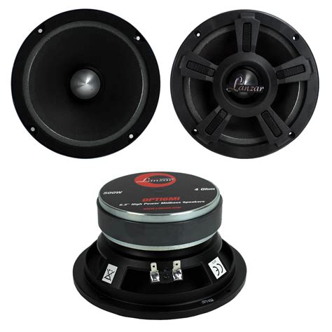 Car Audio Lanzar Opti6mi 65 1000w Car Mid Bass Mid Range Audio
