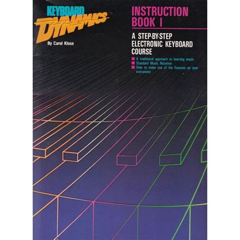 Keyboard Dynamics Instruction Vol1 Curso Para Teclado De Carol