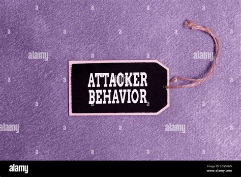 Writing Displaying Text Attacker Behavior Concept Meaning Analyze And