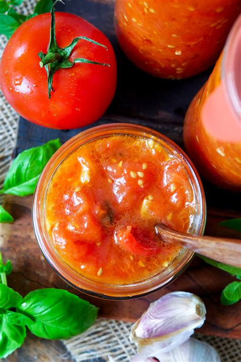 Tomaten Einkochen Als Tomatensauce
