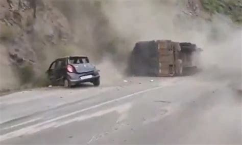2 Killed After Speeding Truck Overturns Rams Into Multiple Vehicles In