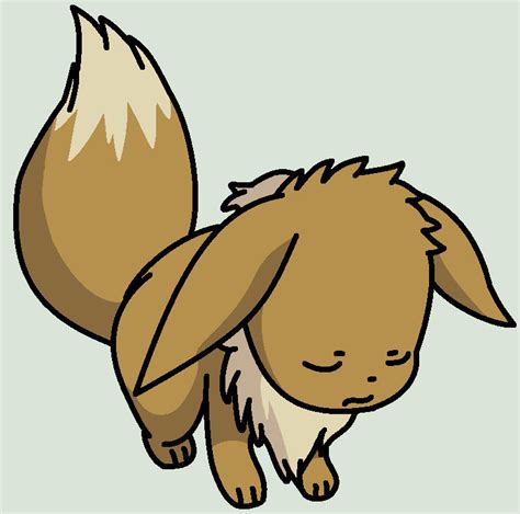 Sad Eevee Base By Zwolfielove On Deviantart