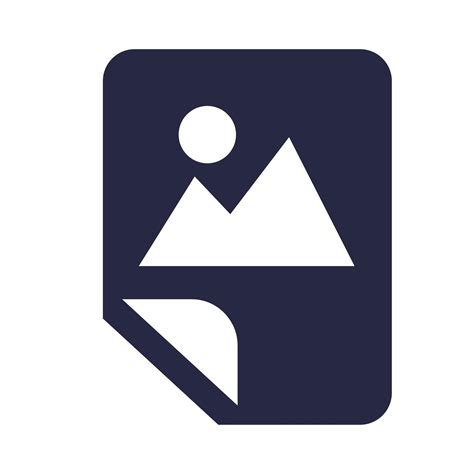 Image Electronic File Symbol Glyph Vector Illustration 4818613 Vector