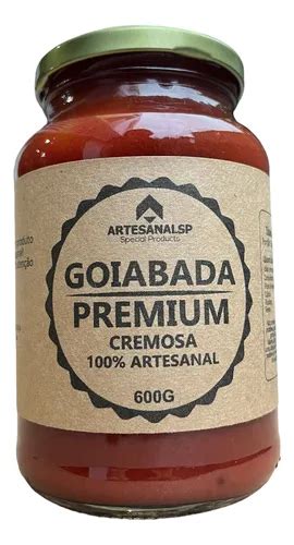 Goiabada Cascão Cremosa Caseira 100 Artesanal 600gr MercadoLivre
