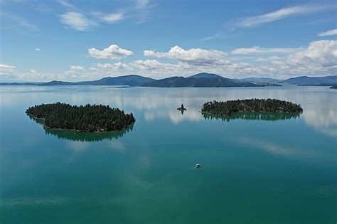Flathead Lake Montana Worldatlas