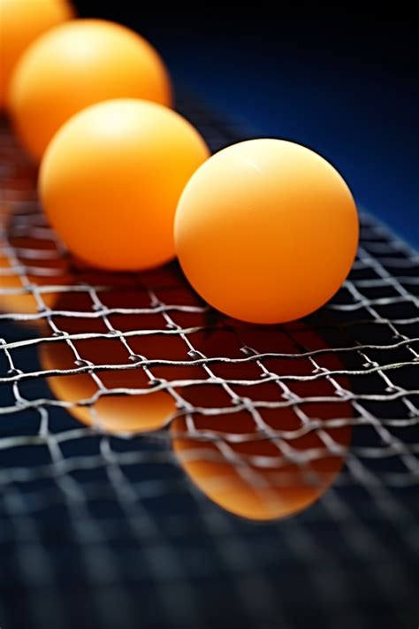 Eggs In Ping Pong Net Background Wallpaper Image For Free Download