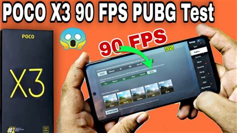 POCO X3 90 FPS PUBG Test How To Enable 90 FPS On POCO X3 POCO X3 PUBG