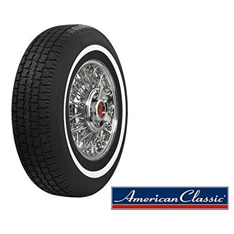 Tire 700219 American Classic Collector Narrow Whitewall Radial Tire
