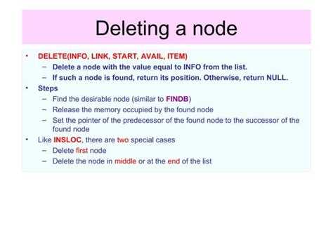 Linked List2ppt Linked List Part 2 Ppt Ppt