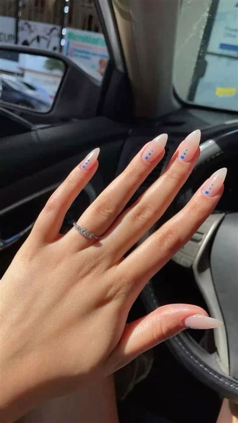 Nails Evil Eye Nude Simple Nails Funky Nails Gel Nails