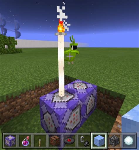 Custom Candle Design Using Particles R Minecraft