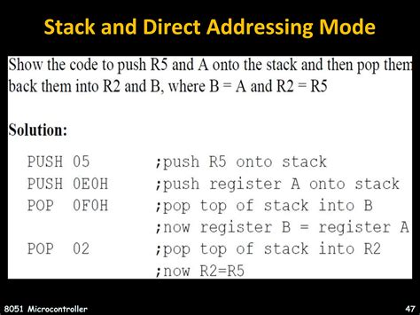 Introduction To Microcontrollers8051 Architectureinstruction Set