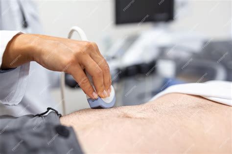 Premium Photo Ultrasound Diagnosis Of The Stomach On The Abdominal