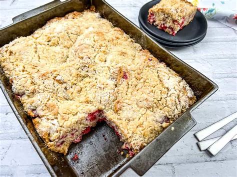 Raspberry Crumb Cake Bake What You Love