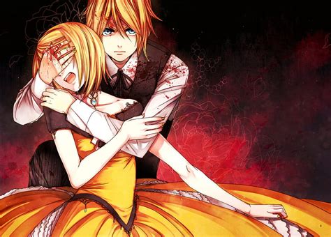 Rin And Len Servant Of Evil Wallpaper