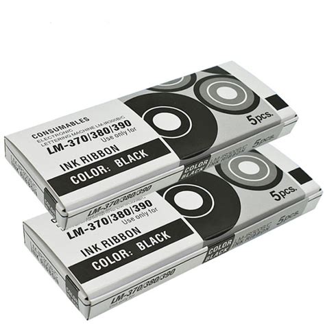 10pcs Max Ink Ribbon Lm Ir300b Compatible Max Letatwin Cable Id Printer Electronic Lettering