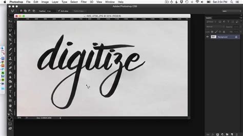 Digitize Your Hand Lettering Easily Using Image Trace In Illustrator