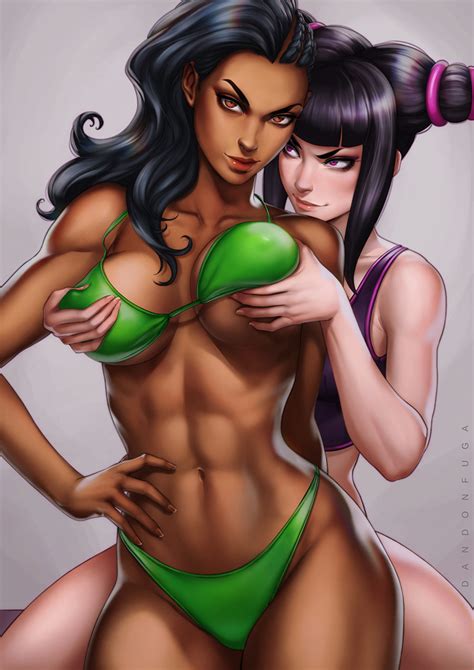 Dandon Fuga Han Juri Laura Matsuda Street Fighter Street Fighter V