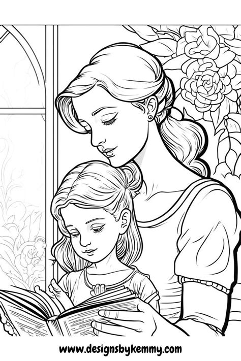 Mothers Day Coloring Pages Free Coloring Pages PDF Designs By Kemmy