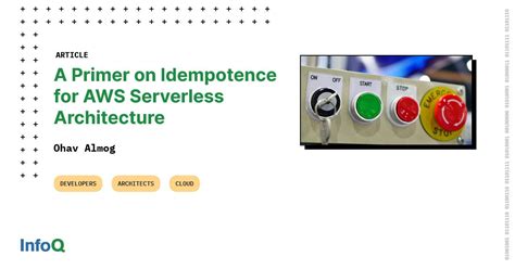 Idempotency Infoq Cloudcomputing Aws Serverless Infoq