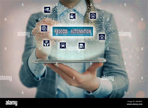 Text Sign Showing Process Automation Business Photo Text