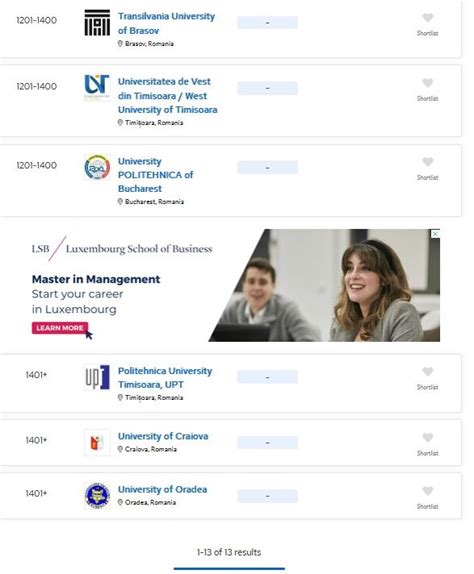 Universitatea Ovidius nu se mai află în topurile celor mai bune