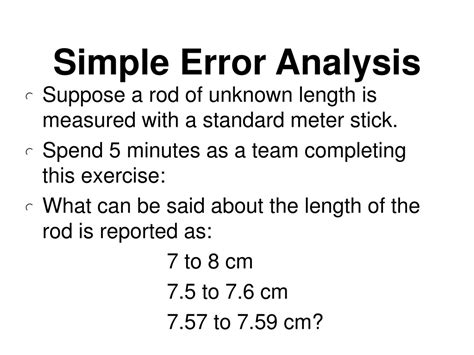 Ppt Mastering Error Analysis For Engineers Powerpoint Presentation