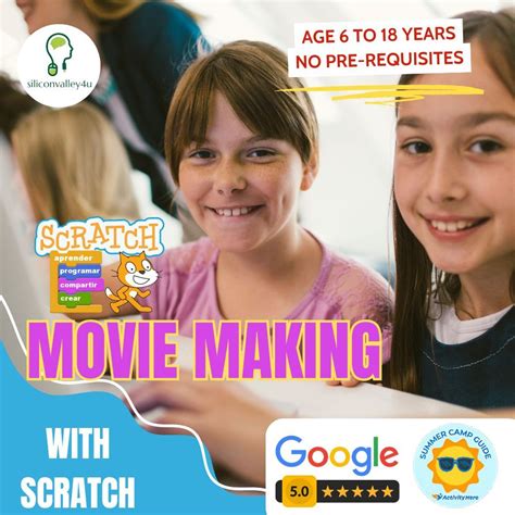 on site summer camp movie making with scratch 2025 by siliconvalley4u