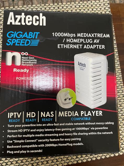 Aztech Homeplug Computers And Tech Parts And Accessories Networking On Carousell