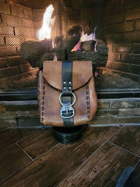 Vintage Crafted Leather Gem
