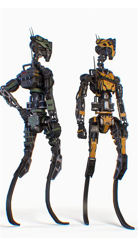 Scout Robot Render Cgtrader