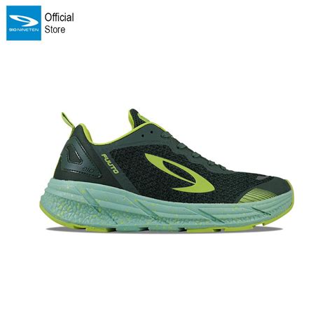 Jual Sepatu 910 Nineten FUUTO ACCEL Sepatu Running Hijau Tua Hijau Neon