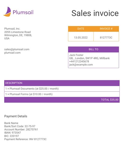 How To Automatically Create And Send An Invoice From Stripe After Payment — Plumsail Documents