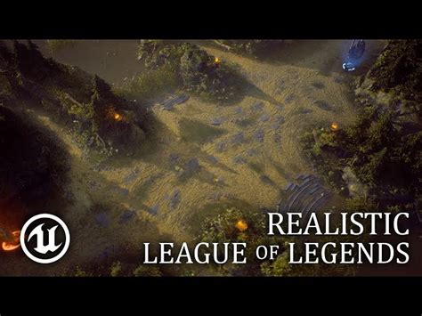 League Of Legends Summoners Rift Looks Amazing In Unreal Engine 4