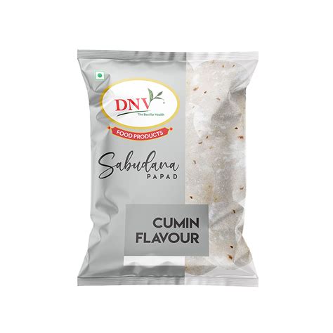 Dnv Foods Cumin Sabudana Papad