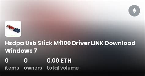 Hsdpa Usb Stick Mf Driver Link Download Windows Collection Opensea