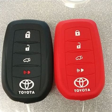 Js Toyota Fortuner Toyota Hilux Silicone Car Keyless Remote 4 Button Lazada Ph