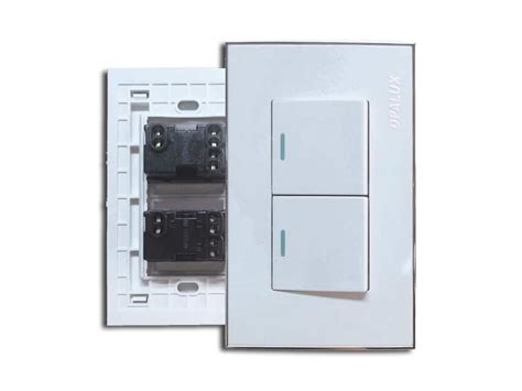 Interruptor Doble Conmutador Op 1201 3 Opalux Westor Pe