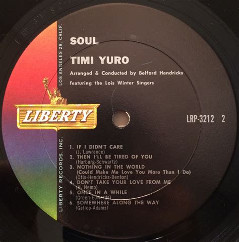 Timi Yuro Soul Vinyl Pussycat Records