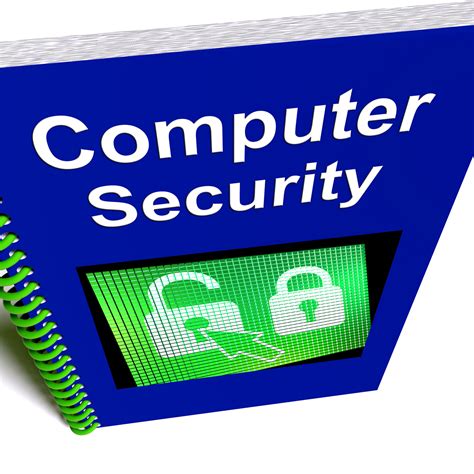 Free Photo Computer Security Book Shows Internet Safety Antiviral Protect Trojan Free