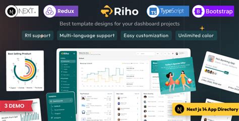 Riho React Nextjs Admin And Dashboard Template By Pixelstrap 50566404 Stylelib