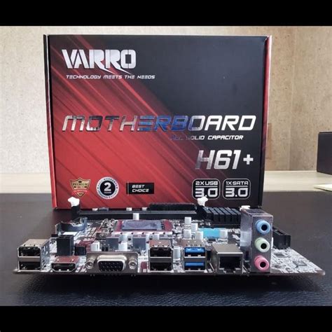 Jual MOTHERBOARD LGA 1155 H61 DDR3 BARU Merek VARRO Ada HDMI Shopee