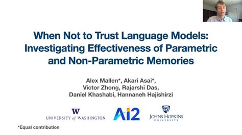 Underline When Not To Trust Language Models Investigating