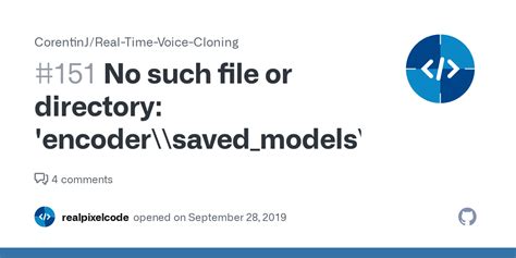 no such file or directory encoder saved models pretrained pt